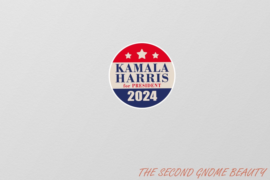 Kamala Harris for President 2024 Sticker, Democratic Stickers 2024 ...