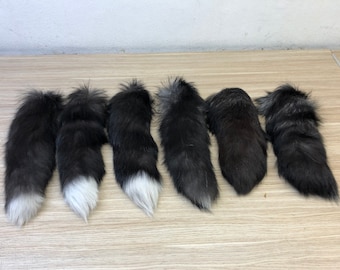 Natural Fox Tail | Etsy