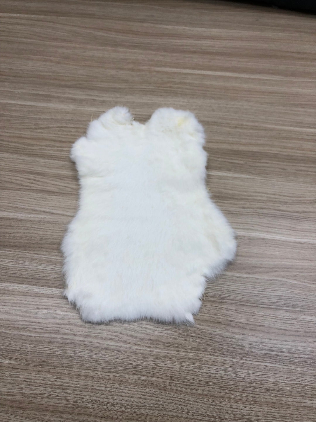 Rabbit Fur Pelt Natural White Color Genuine Rabbit Pelt Fur Rabbit Hide ...