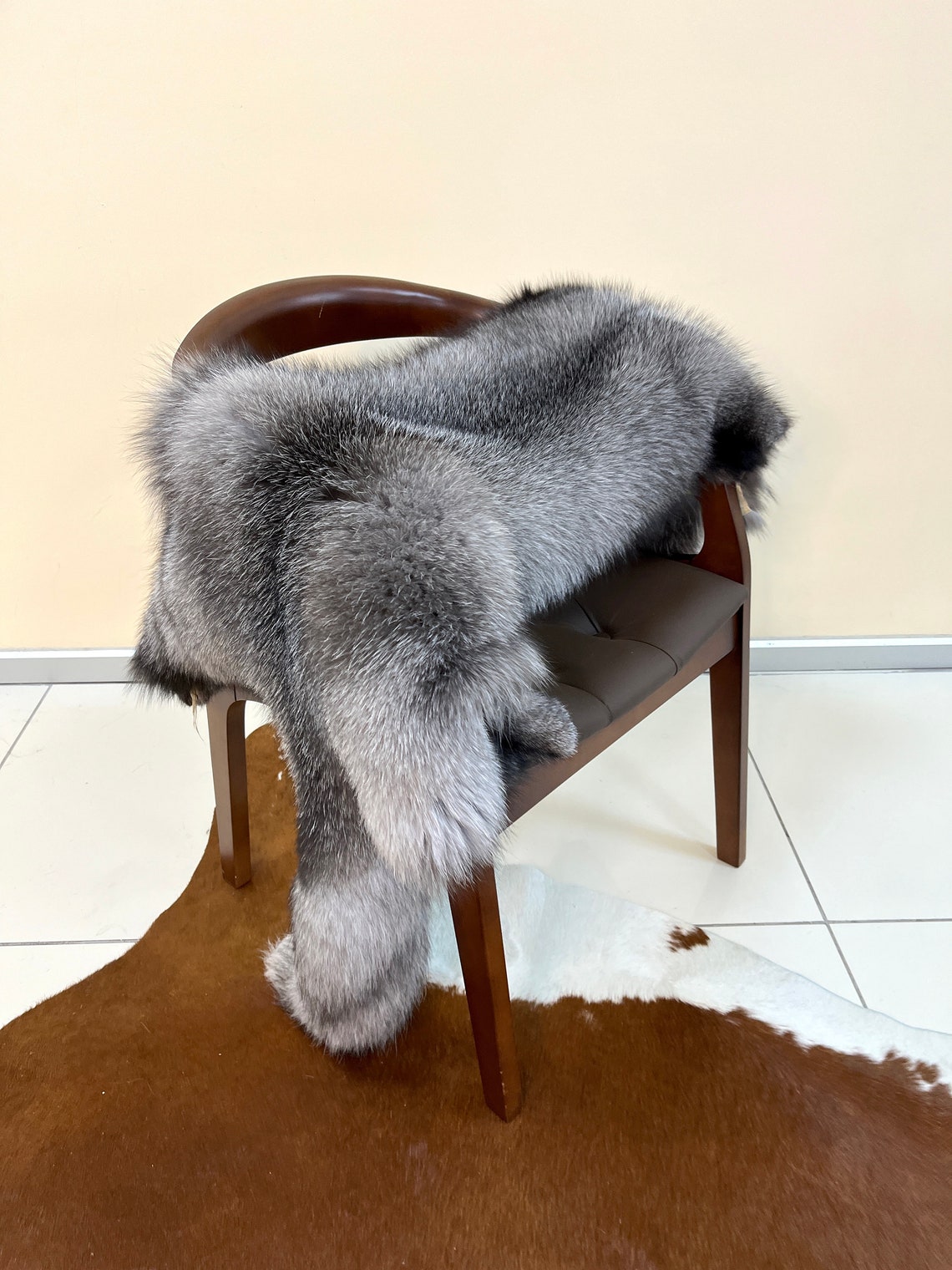 Real Fox Fur Pelt Frost Fox Pelt Real Fox Pelt DIY Fur - Etsy