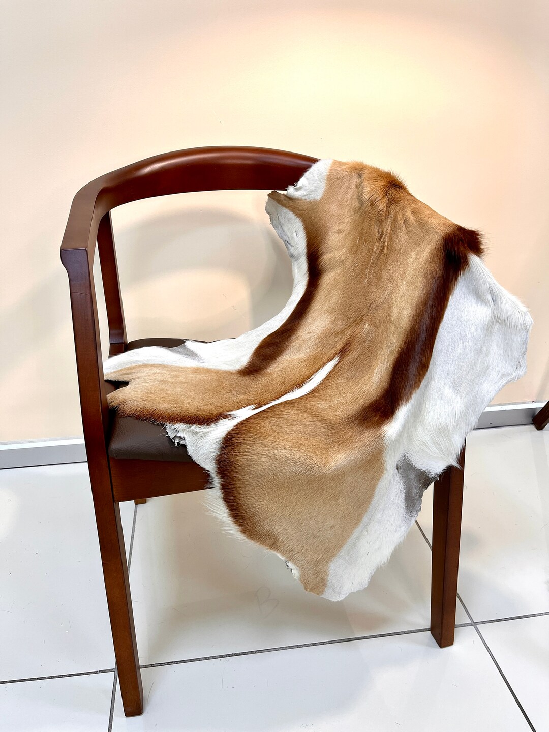 100% Deer Skin Natural Deer Skin Genuine Deerskin Deer Pelt Deer Fur A ...
