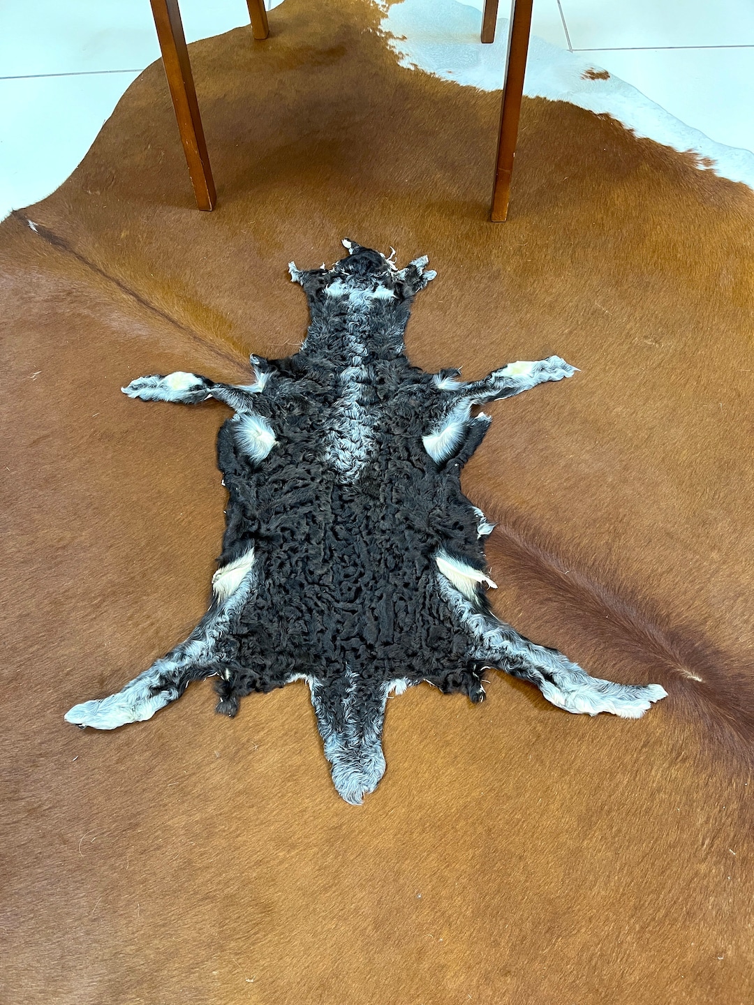 Karakul Lamb Pelts Swakara Pelt Genuine Karakul Lambskin - Etsy