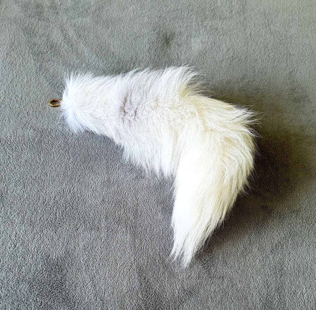 Arctic Fox Tail, Genuine Fox Tail, Bag Accessories, Cosplay Costume ...