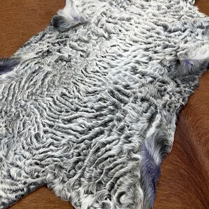 Karakul Lamb Pelts , Swakara Pelt Genuine Karakul Lambskin Black ...