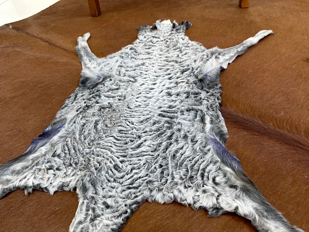 Real Astrakhan Pelt, Real Astrakhan Lambskin Pelt , Natural Color ...