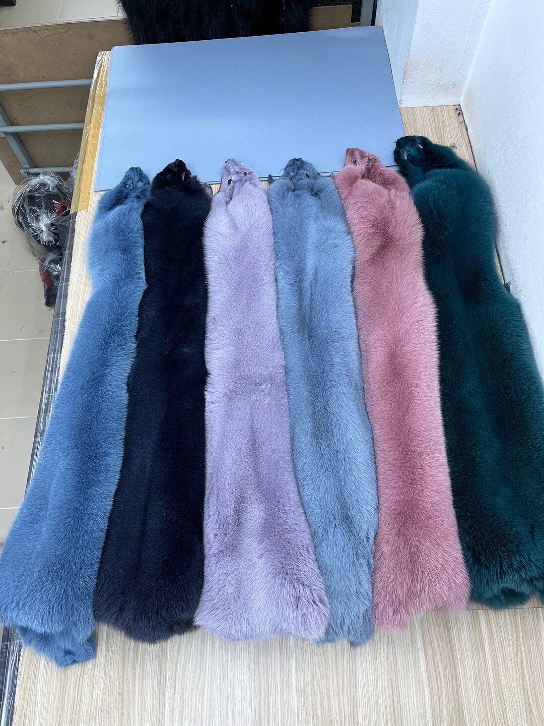 Genuine Fox Fur Pelt Large Size Fox Fur Real Fox Fur Material for DIY ...