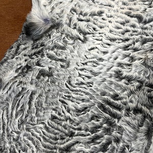 Karakul Lamb Pelts , Swakara Pelt Genuine Karakul Lambskin Black ...