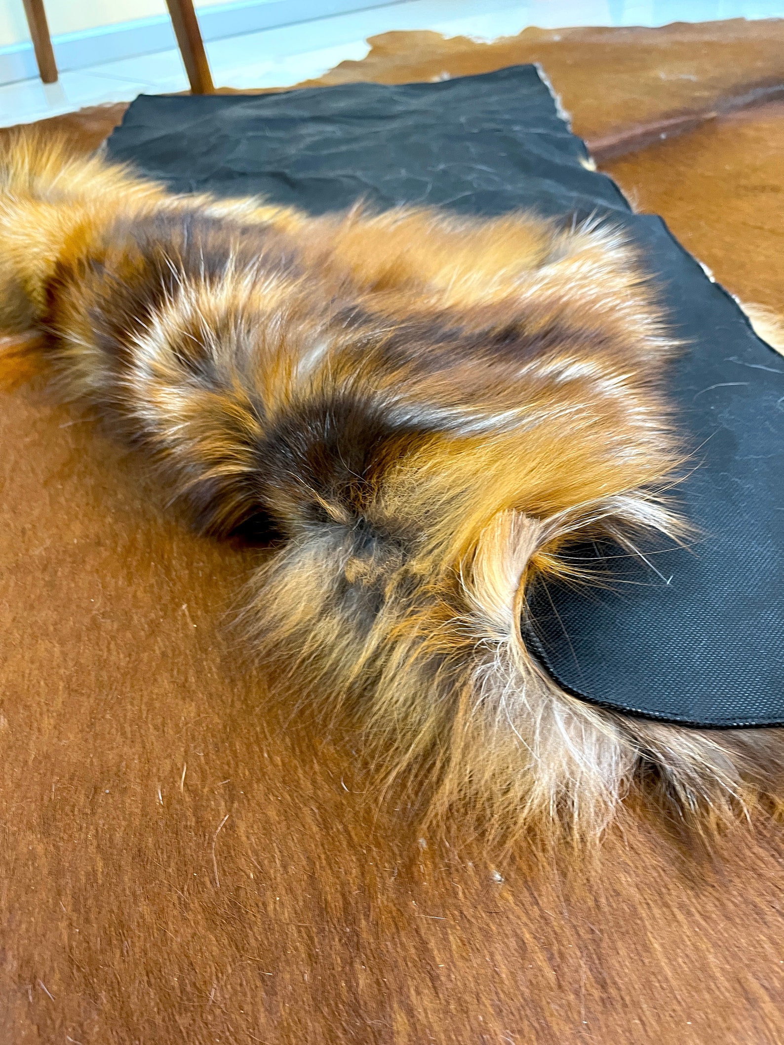 Real Canada Red Fox Rug Genuine Red Fox Fur Fox Pelt Skin - Etsy