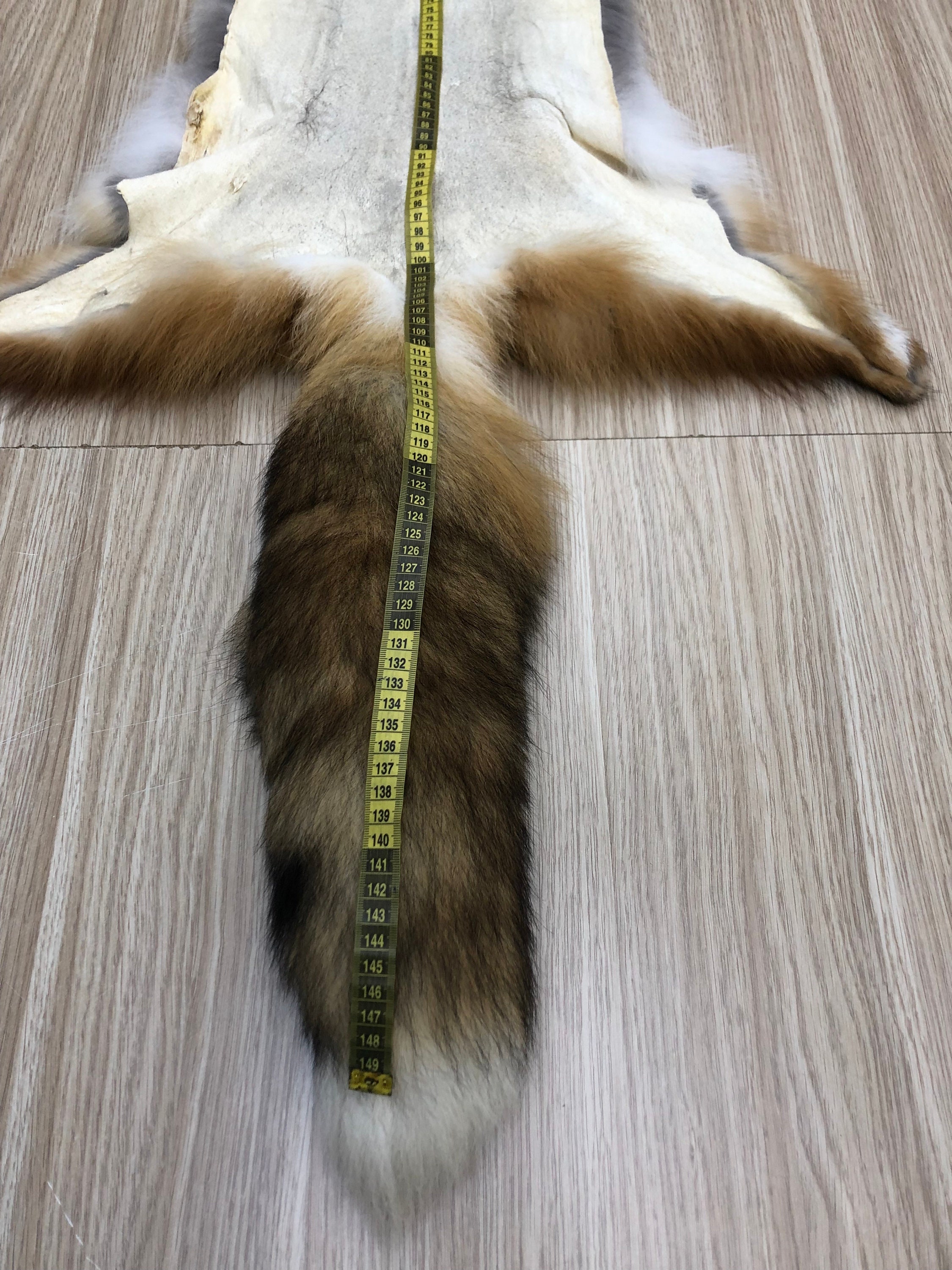 Real Luxury Fox Pelt , Red Fox Pelt ,genuine Fox Pelt , 100% Red Fox ...