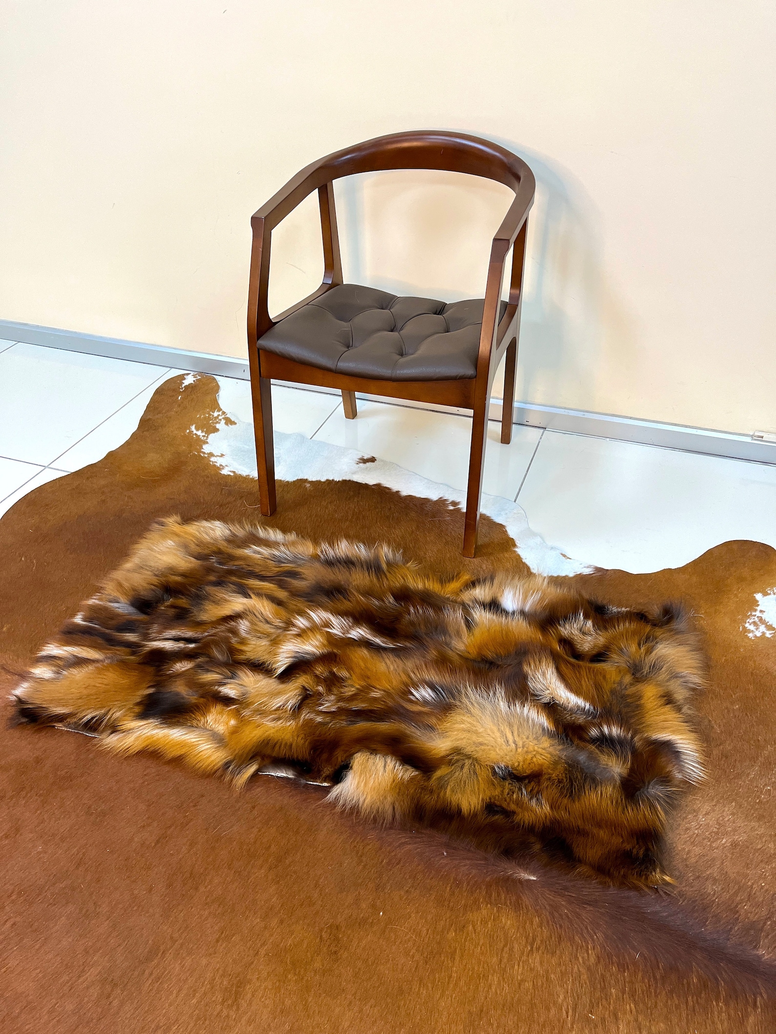 Real Canada Red Fox Rug Genuine Red Fox Fur Fox Pelt Skin - Etsy