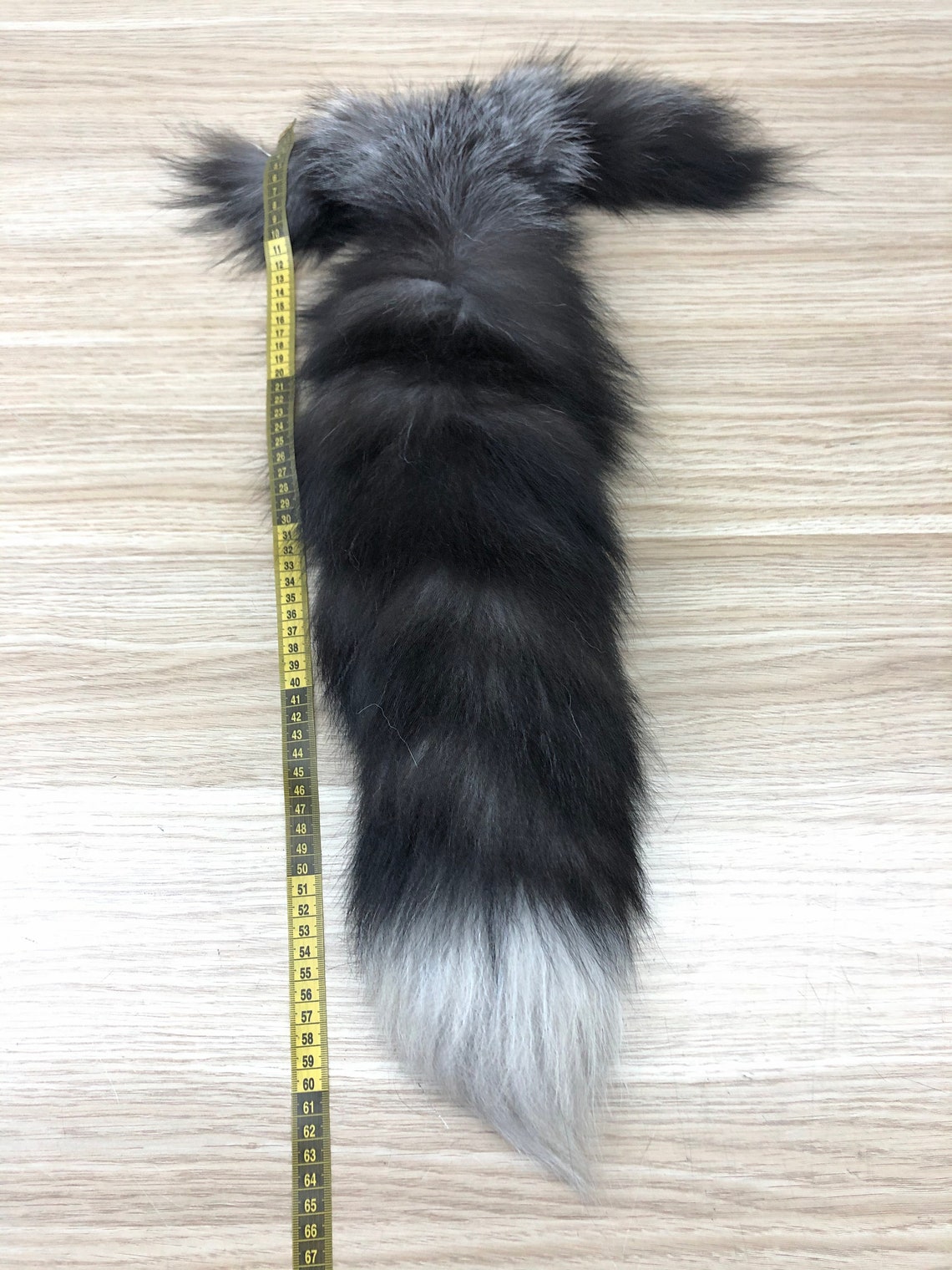 Real Large Size Fox Tail Real Natural Large Size Fox Tail | Etsy