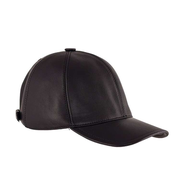 Leather Baseball Cap - Etsy