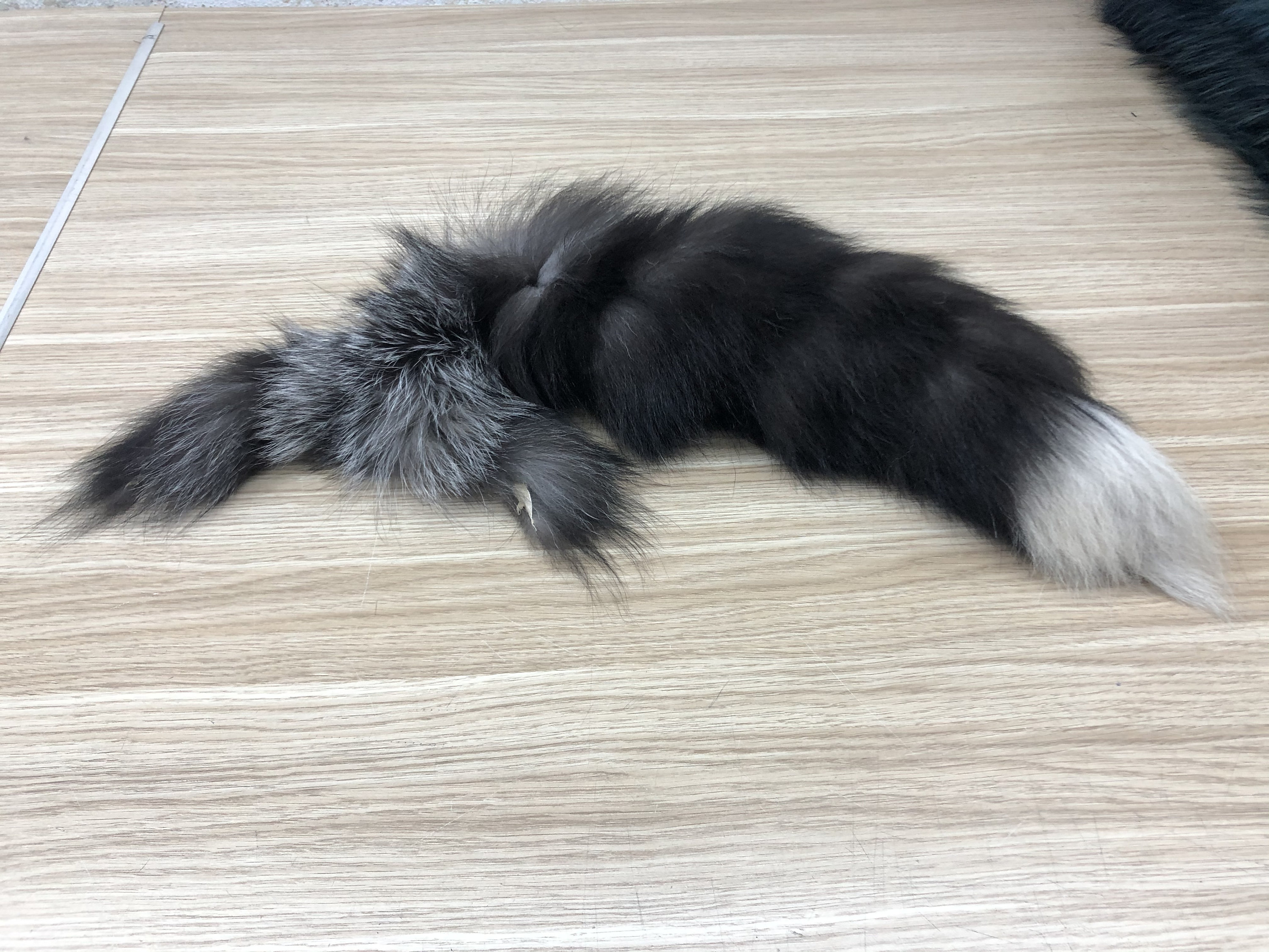 Real Large Size Fox Tail Real Natural Large Size Fox Tail | Etsy