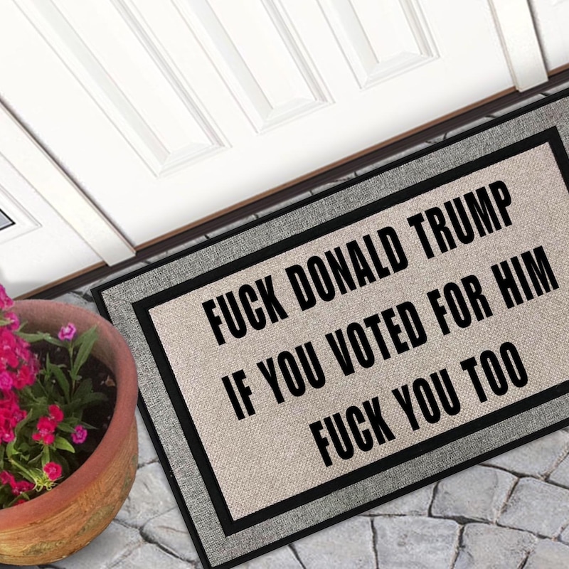 Anti Trump Doormat - Etsy