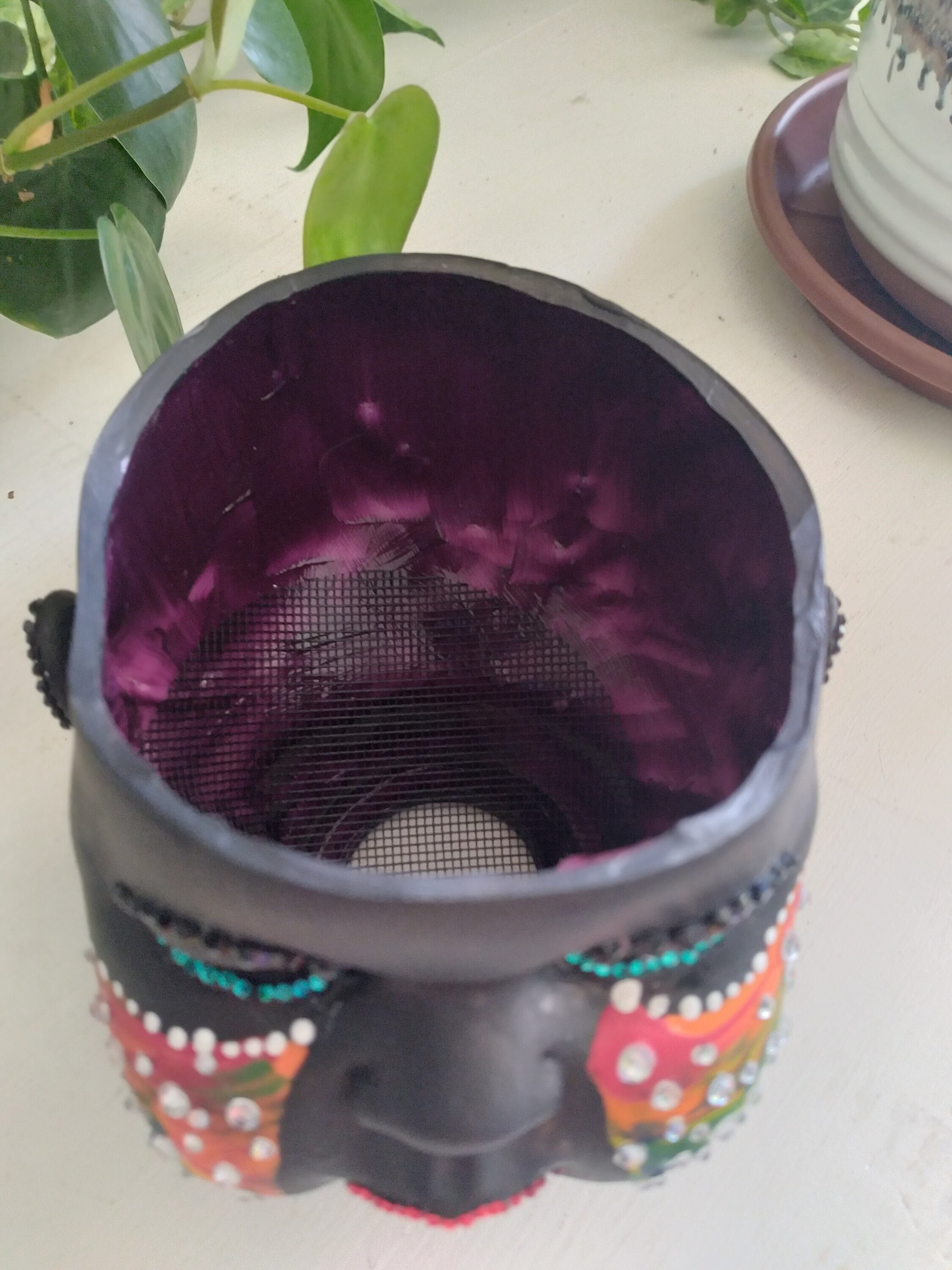 Rainbow Bling Pot Head - Etsy