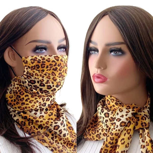 Scarf Mask - Etsy