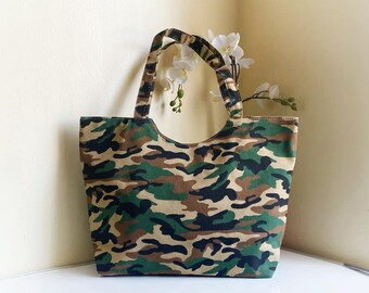 Army Green Tote Bag - Etsy