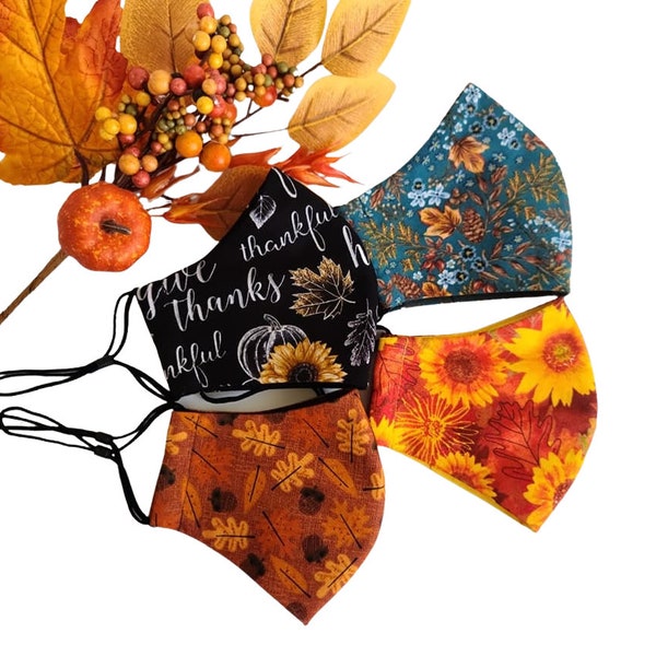 Fall Face Masks - Etsy