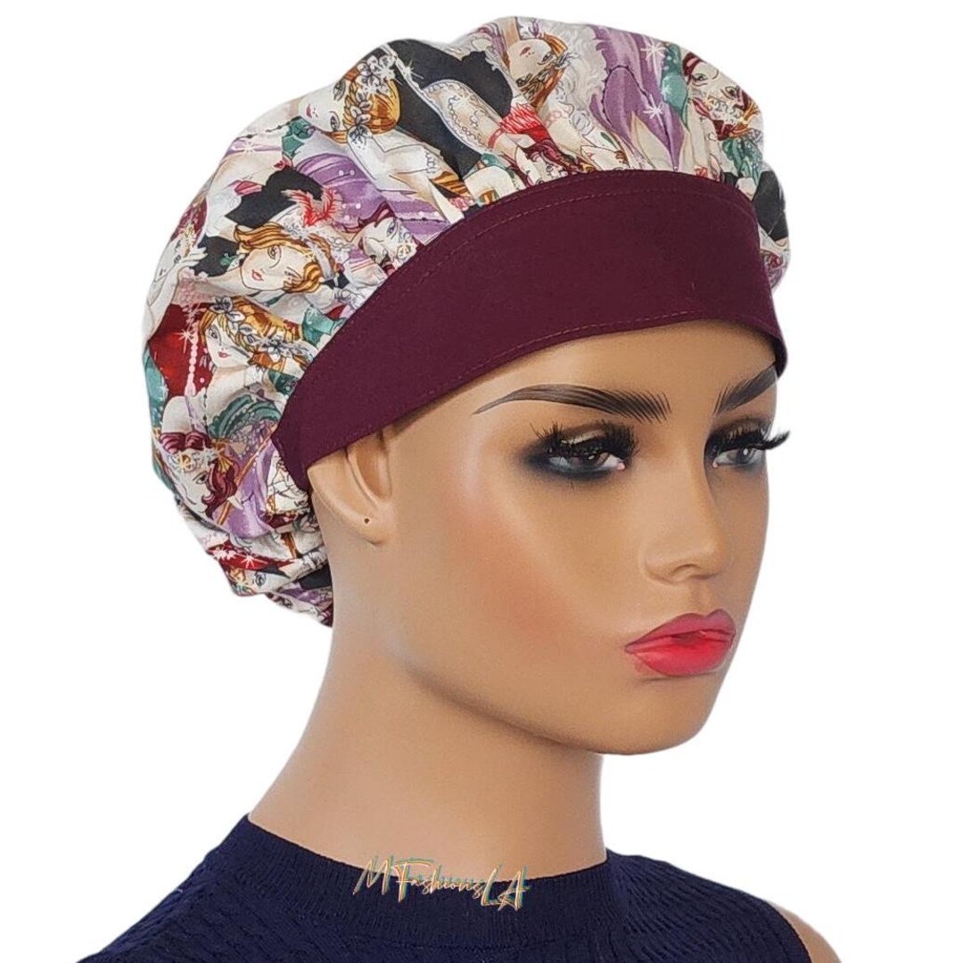 Bouffant Surgical Cap/scrub Cap Woman/nurses Gift Idea/medical Worker ...