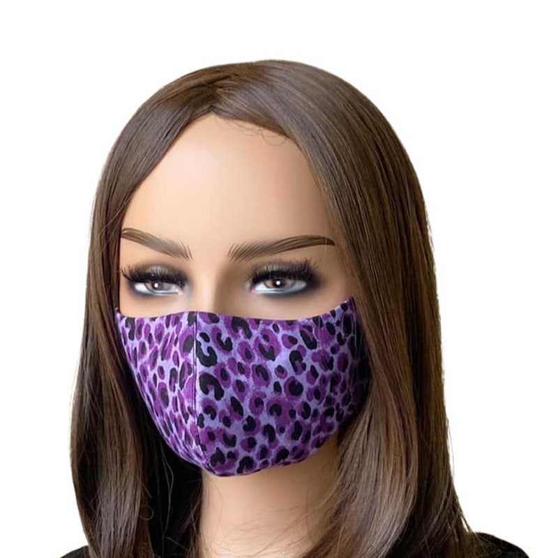 Leopard Print Mask - Etsy