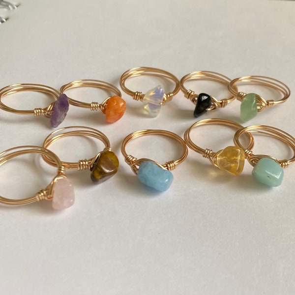 Handmade Wire Ring - Etsy