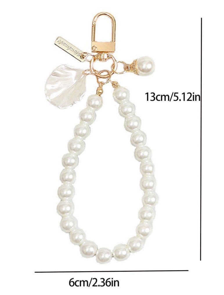 Faux Pearl Keychain, Wallets, School Bags, Backpacks, and Satchels - Etsy