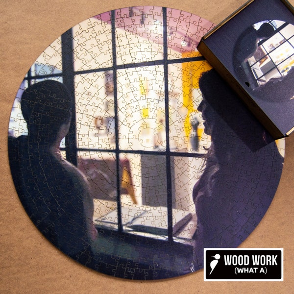 Round Jigsaw Puzzle - Etsy