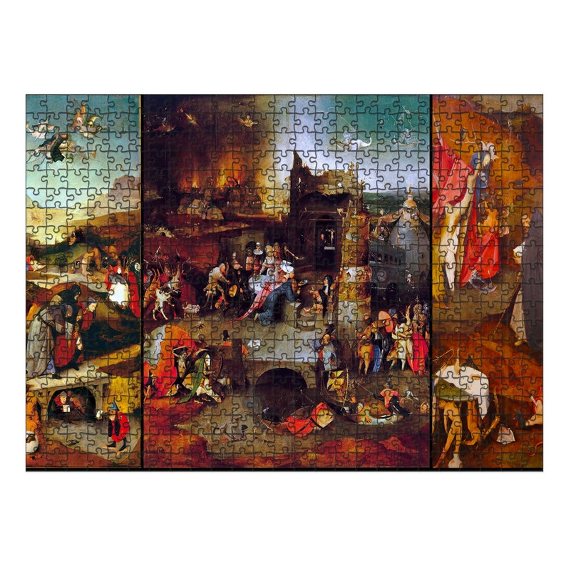 Surreal Renaissance Puzzle, Temptation of Saint Anthony (500 or 1000 ...