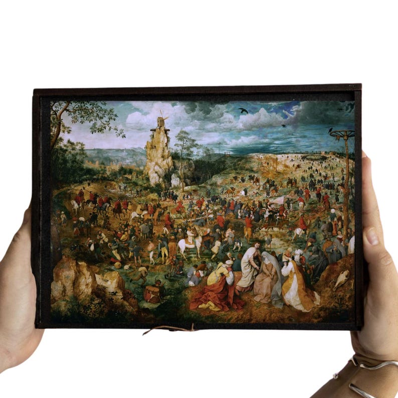 Pieter Bruegel 'procession to Calvary' | Historical Religious Artwork ...