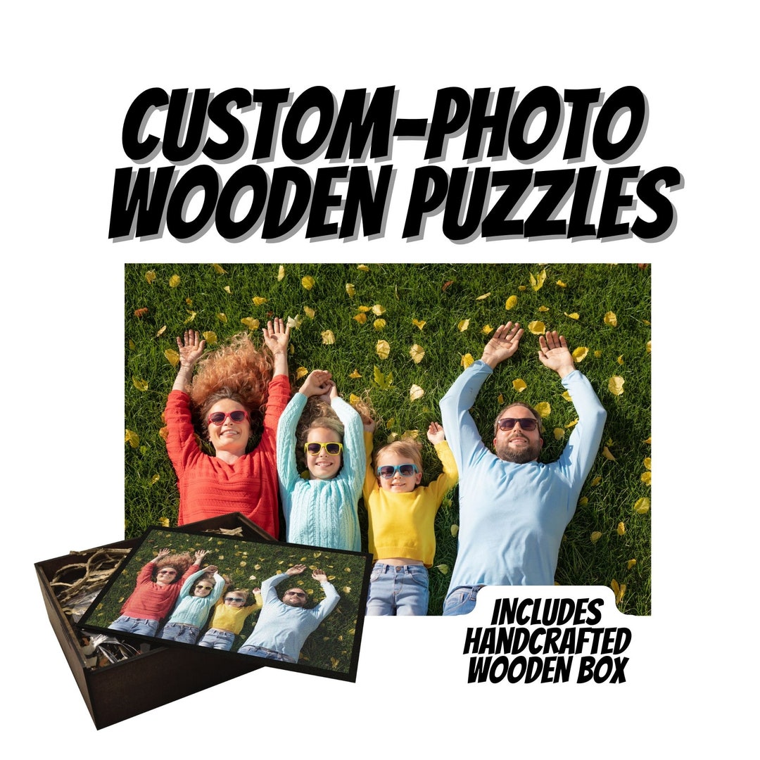 Custom Wooden Puzzle With Photo up to 1500 Jigsaw Pieces - Etsy