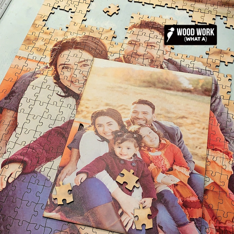 Personalized Wooden Puzzle, up to 1500 Pieces, Custom Photo Wooden Puzzle, Adults Jigsaw Puzzle ...