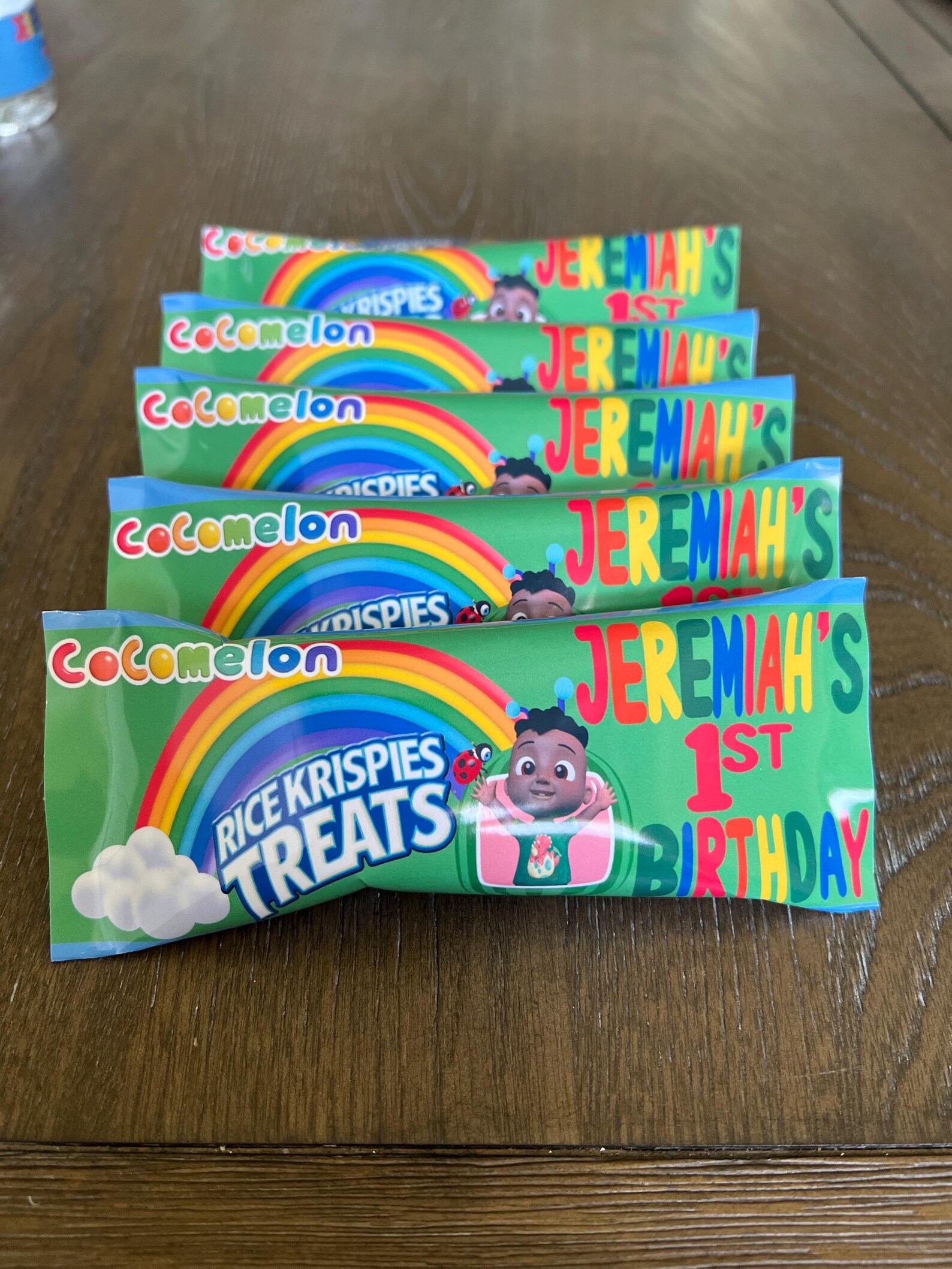 Cody Cocomelon Rice Krispie Treat LABELS ONLY, Cocomelon Party, Cody ...