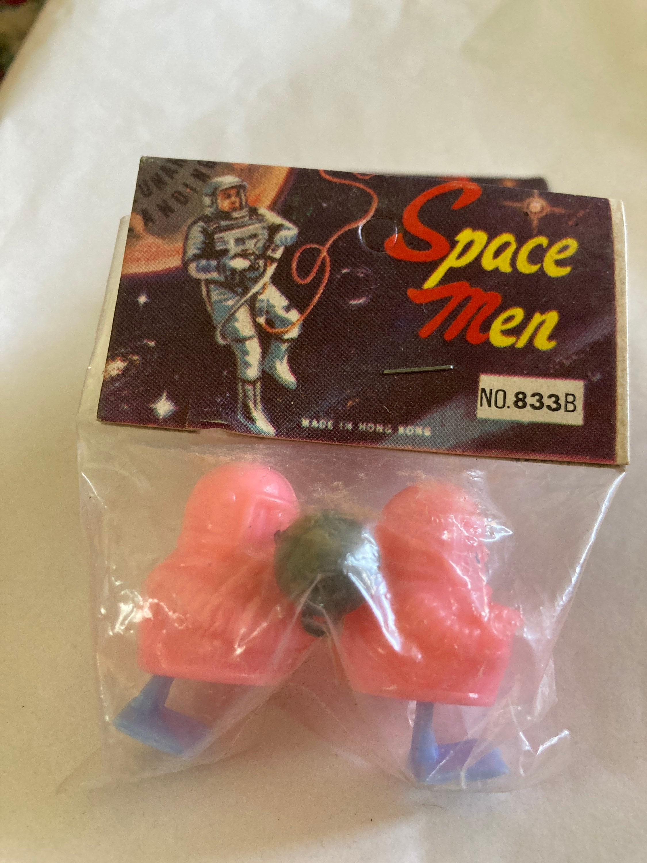 Vintage Ramp Walker Space Men in Original Package Tiny - Etsy