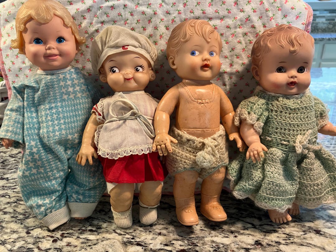 Vintage Rubber Dolls by Ideal, Mattel, Sun Babe Ruth Newton - Etsy