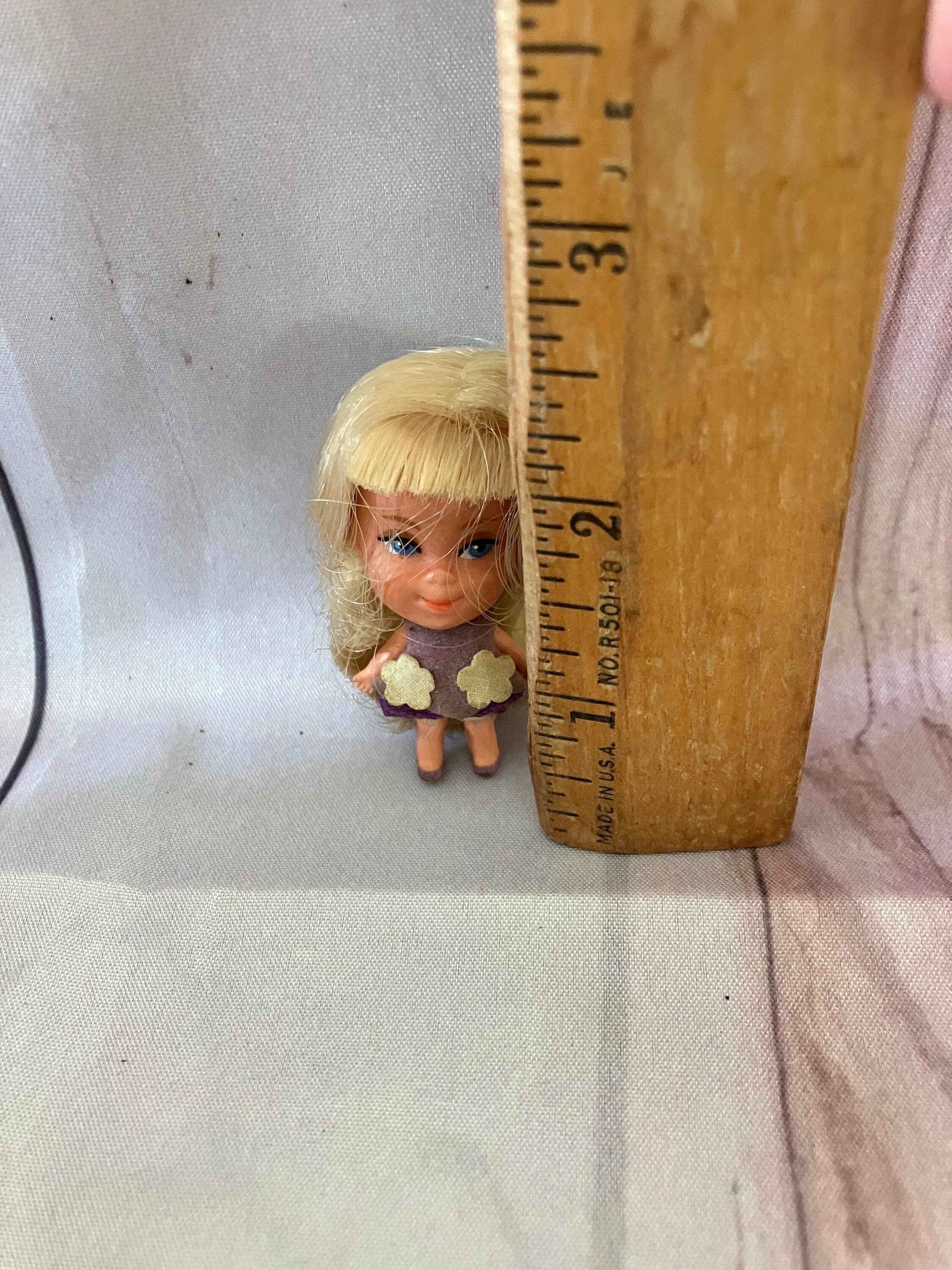 Vintage Liddle Kiddle Round Travel Case and Doll 1967 - Etsy