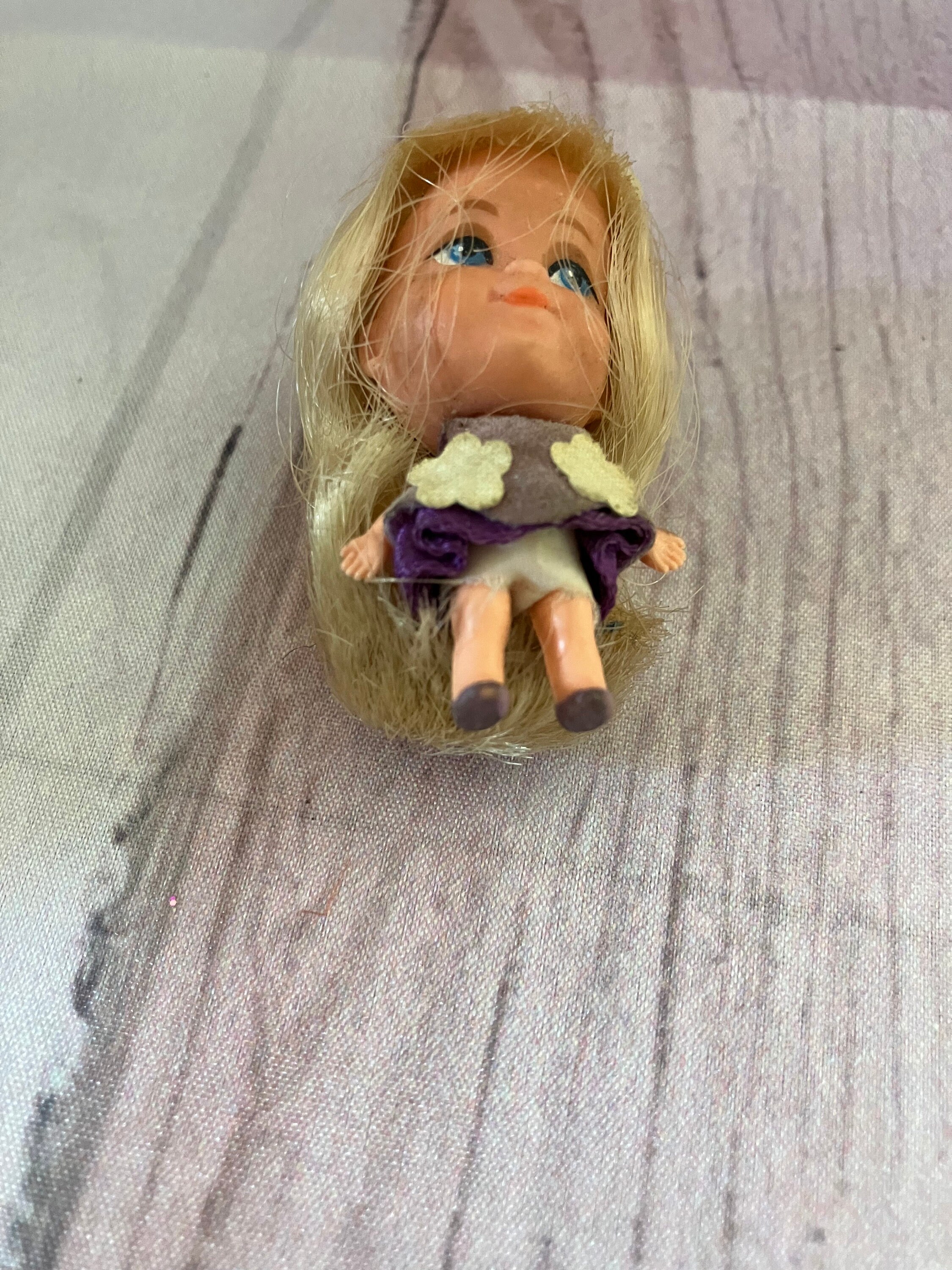 Vintage Liddle Kiddle Round Travel Case and Doll 1967 - Etsy