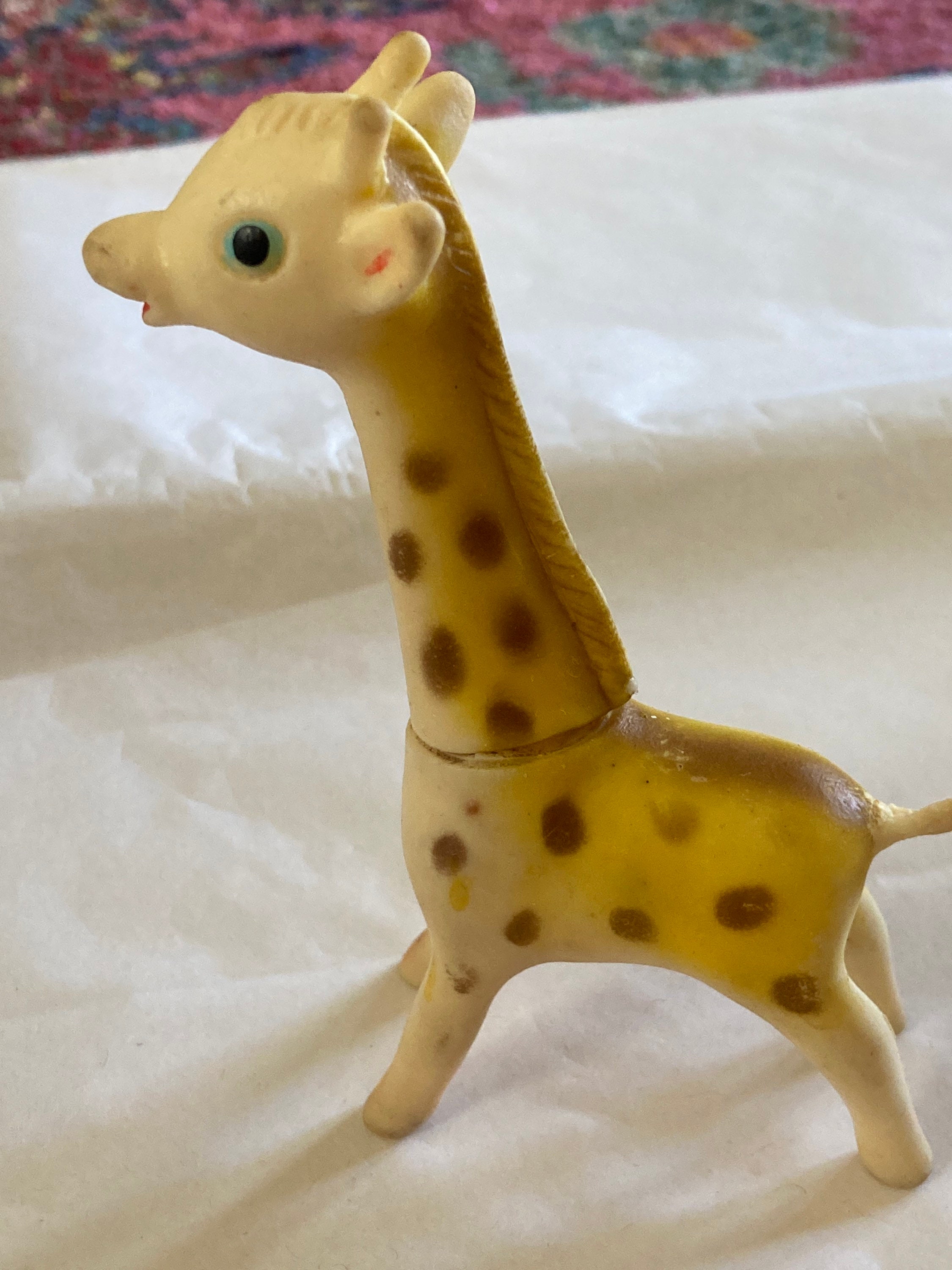 Vintage Sophie Giraffe Squeaker Toy Tiny - Etsy