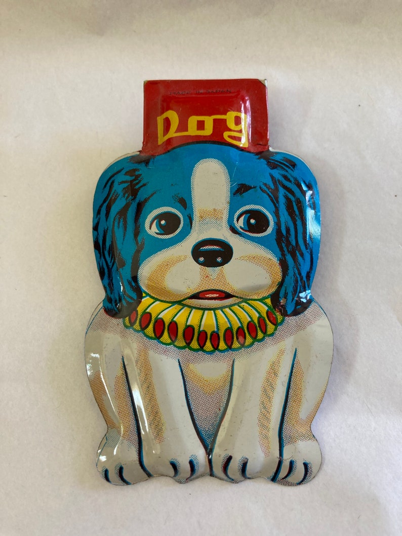 Vintage Tin Clickers With Great Graphics Lion, Dog and Cowgirl - Etsy