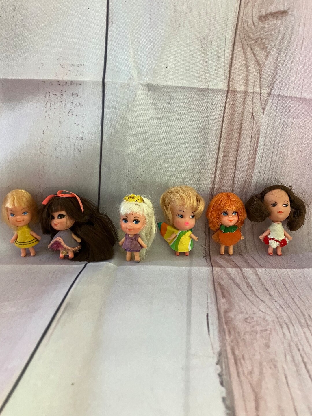 Vintage Liddle Kiddles Big Head Tint Rubber Dolls 1960/1970s Must Have ...