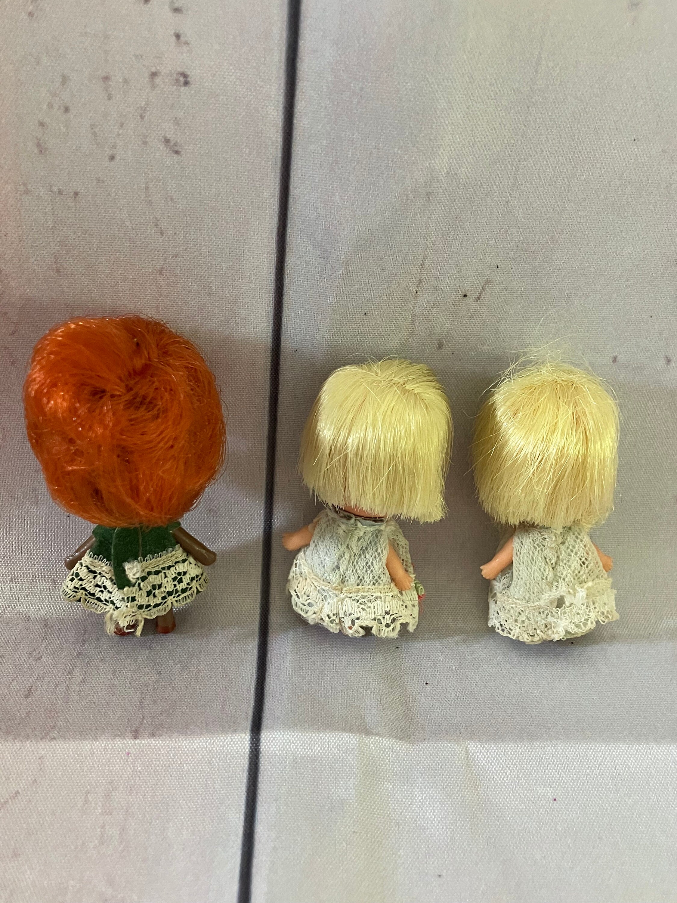 Rare Vintage Liddle Kiddles Rubber Tiny Dolls Big Heads - Etsy