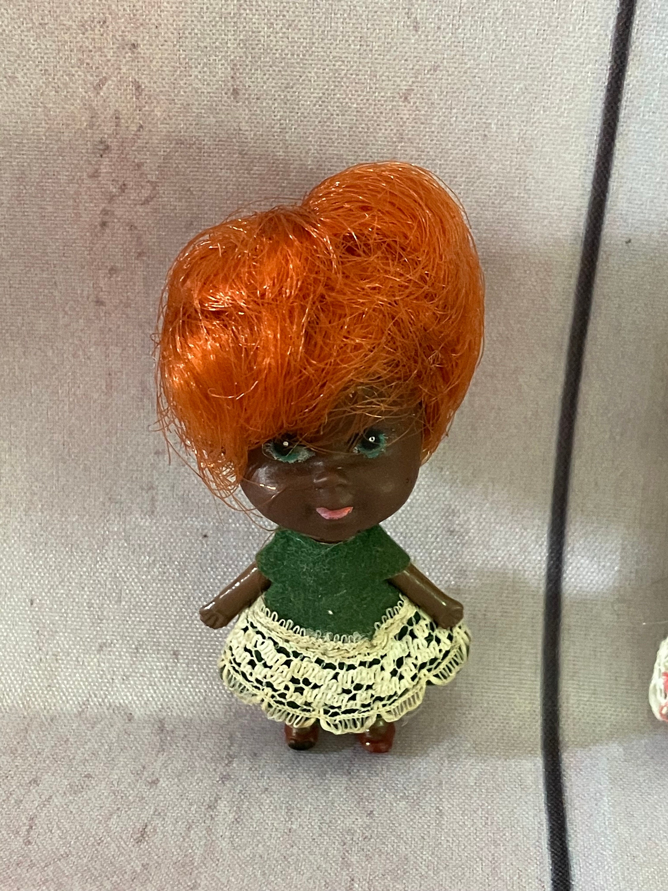 Rare Vintage Liddle Kiddles Rubber Tiny Dolls Big Heads - Etsy