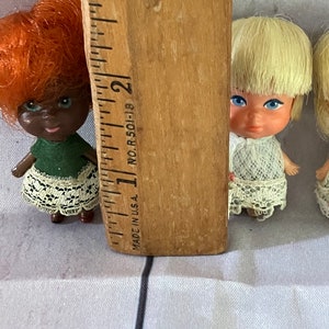 Rare Vintage Liddle Kiddles Rubber Tiny Dolls Big Heads - Etsy