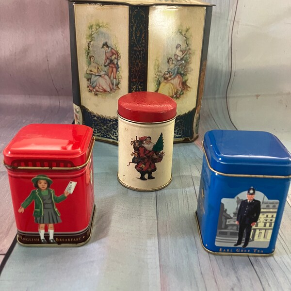British Tea Tin - Etsy