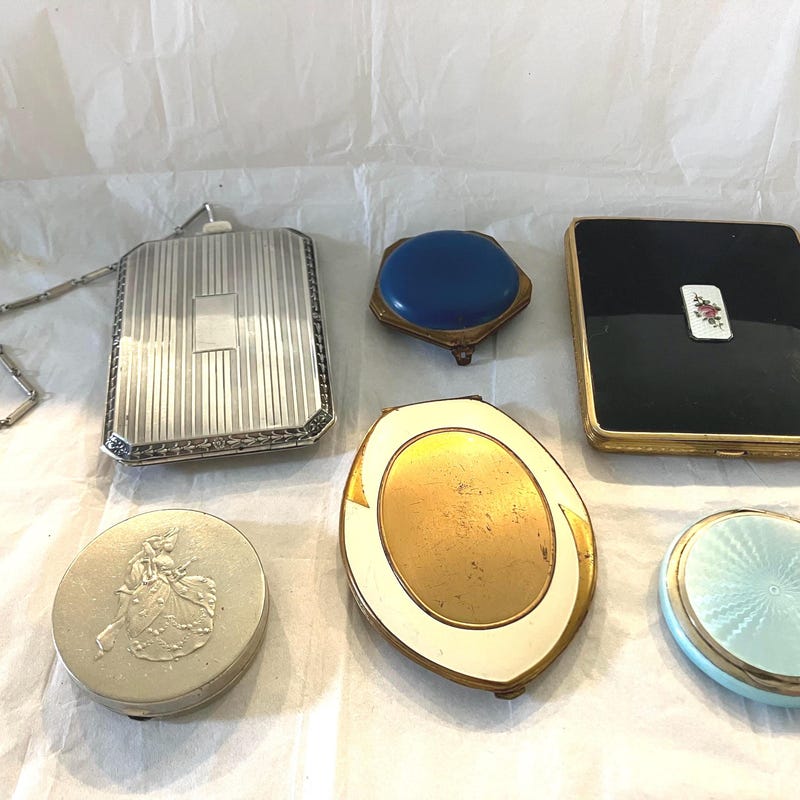 Antique Compacts - Etsy
