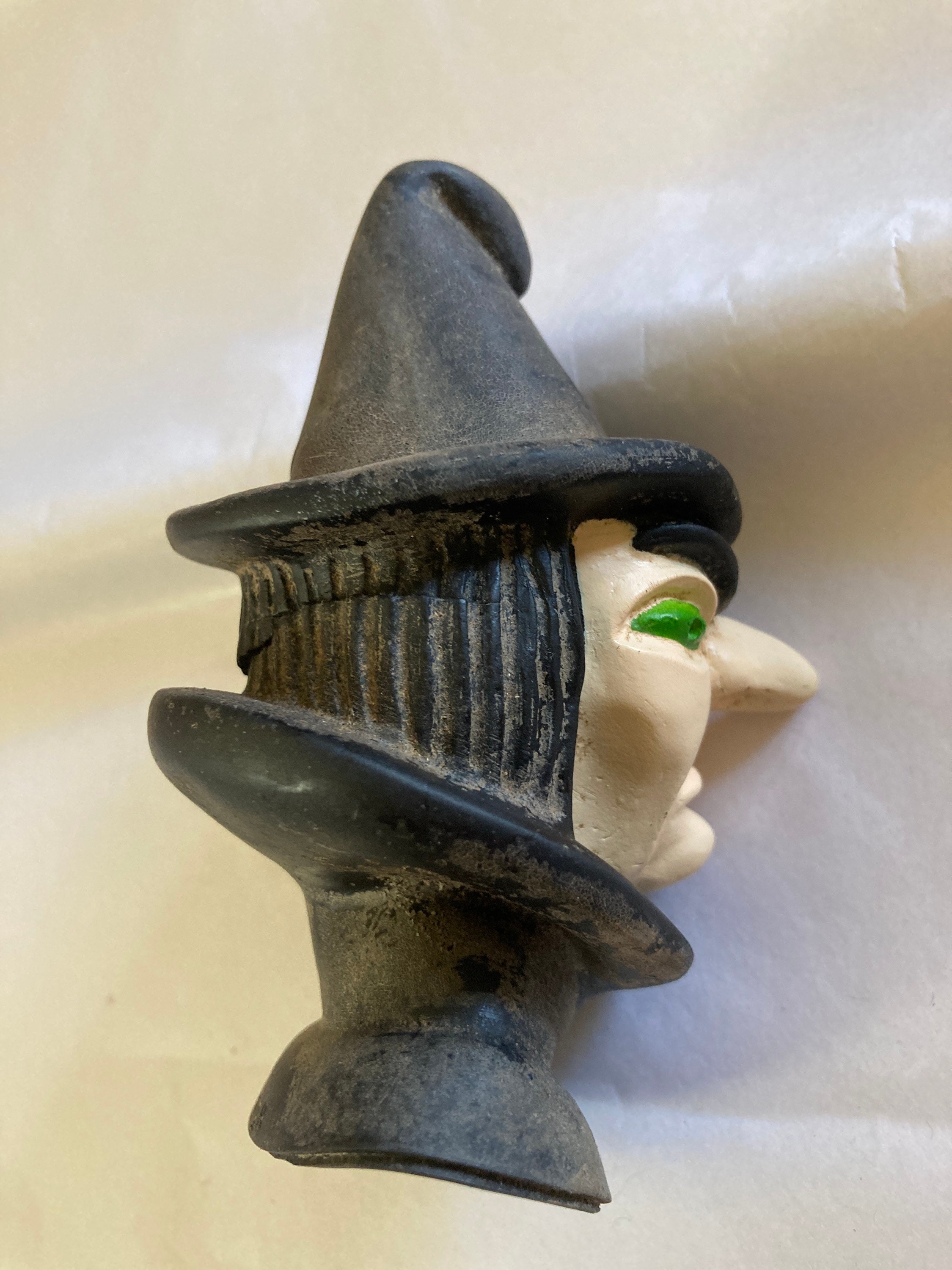 Best Creepy Rubber Vintage Witch Head - Etsy