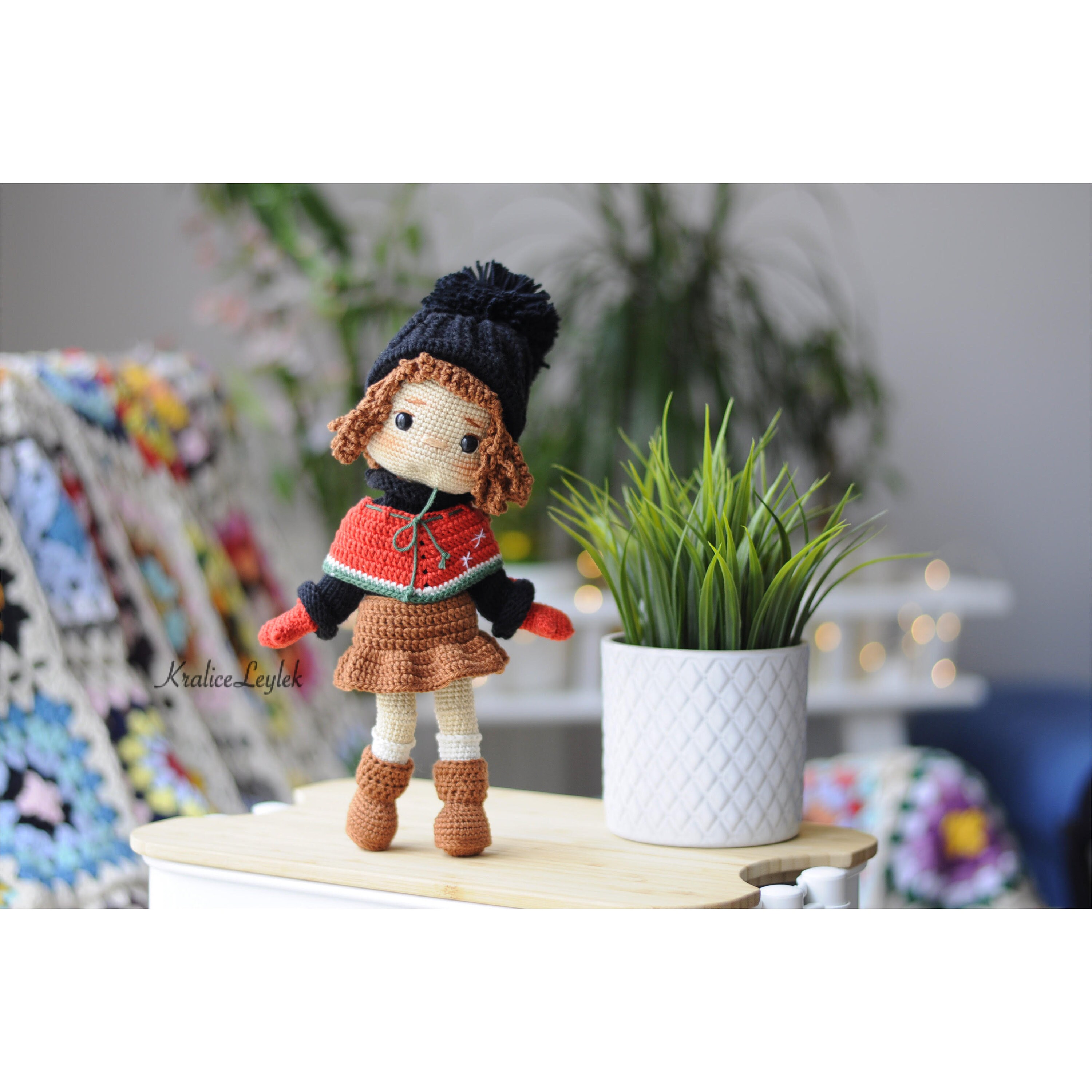 Crochet Amigurumi Chichi Doll English Pattern - Etsy