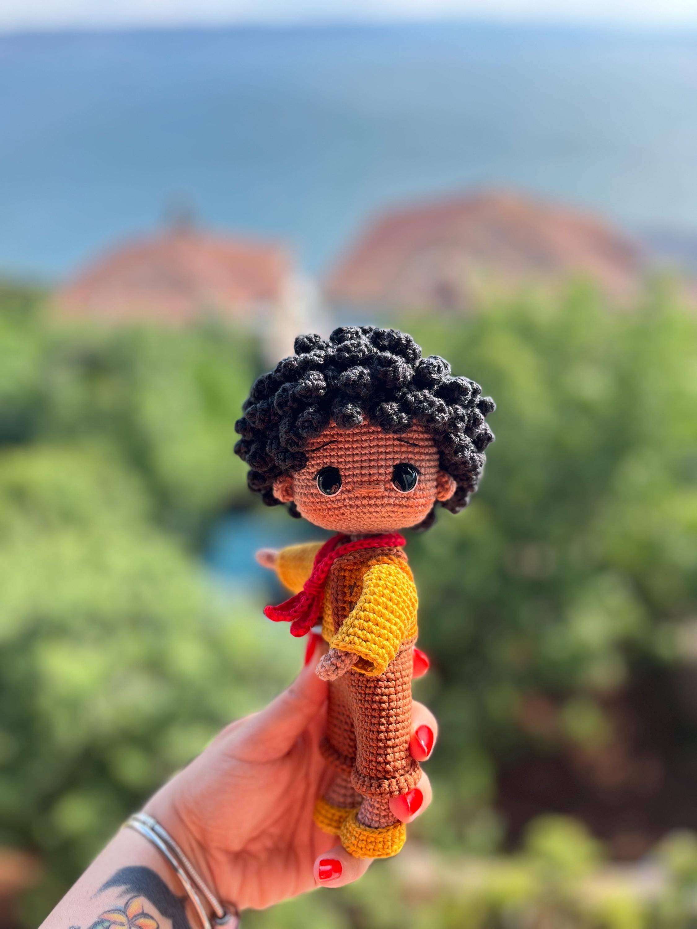 Crochet Boy Doll English Amigurumi Pattern Antonio - Etsy