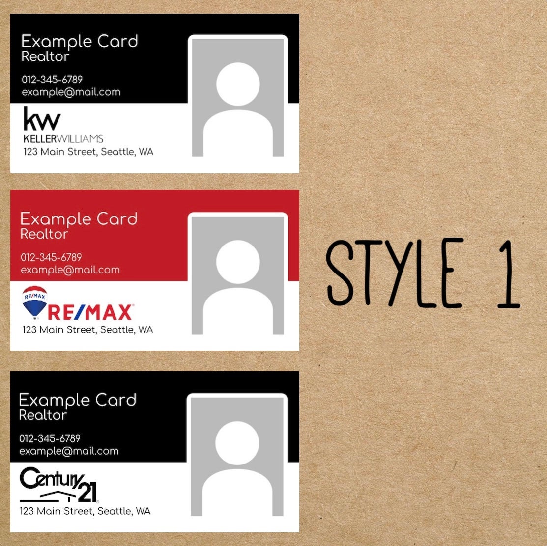 Custom Real Estate Business Cards - Etsy