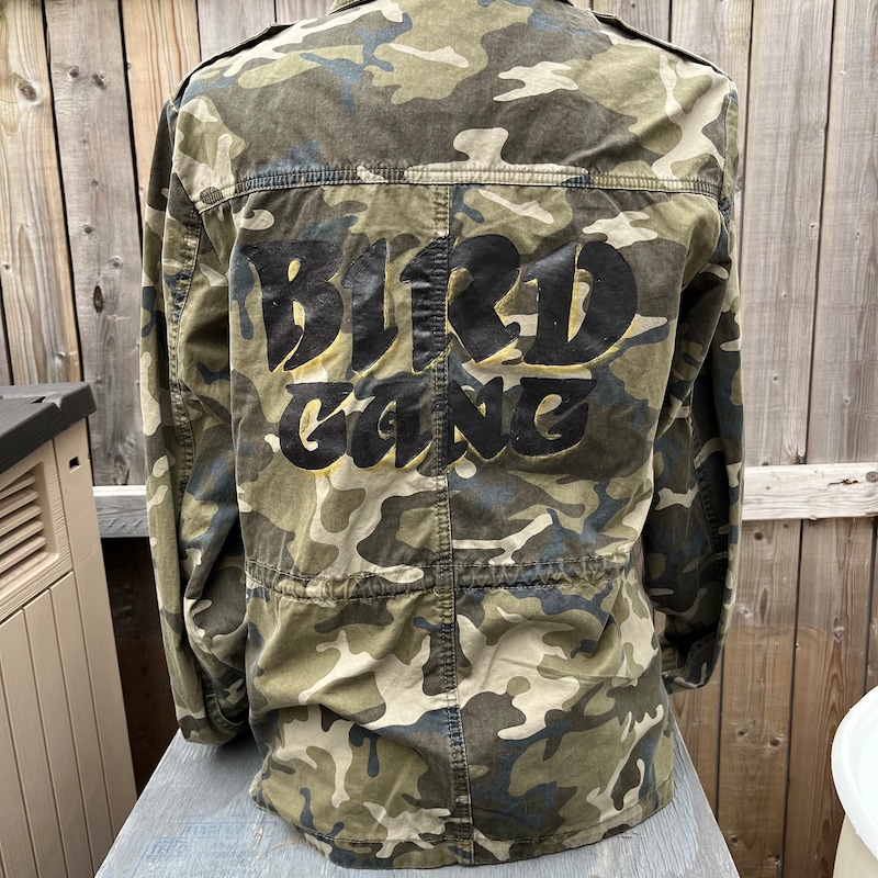 Painted Camo Jacket - Etsy