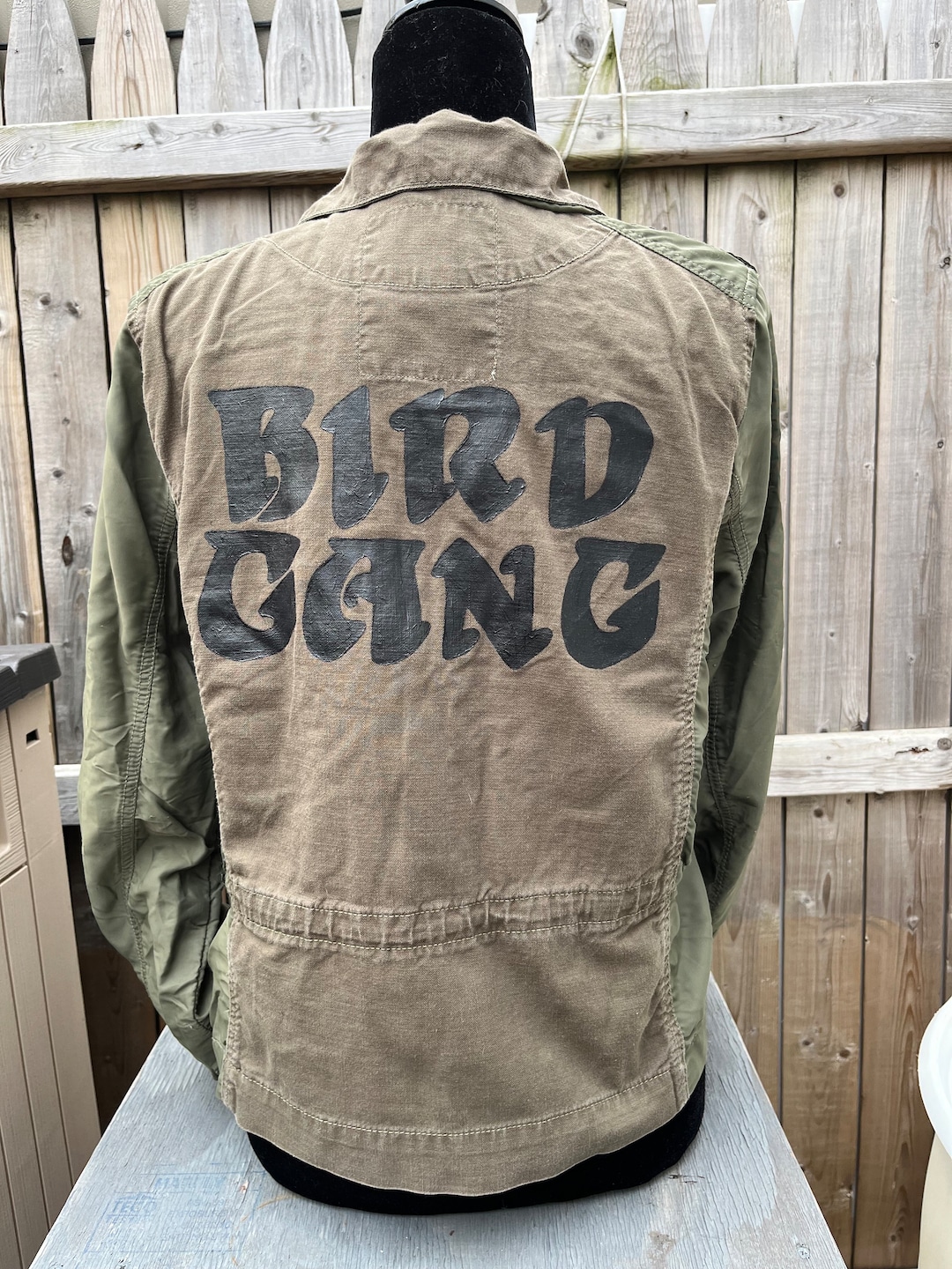 Green BIRD GANG Jacket - Etsy